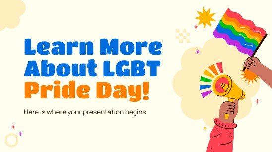 Free Google Slides and PPT templates on Pride