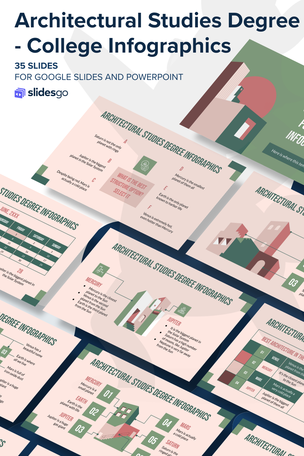 Architectural Studies Degree for College Infographics