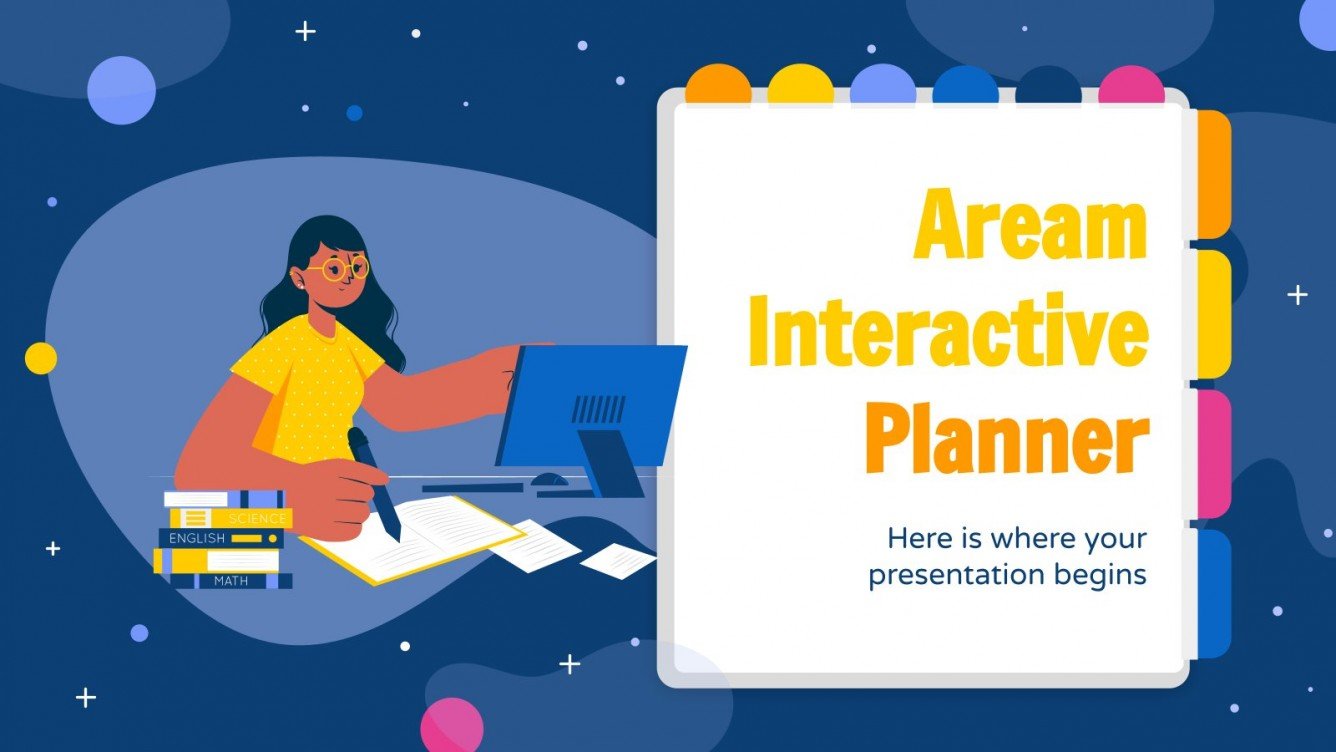 Aream Interactive Planner | Google Slides and PPT template