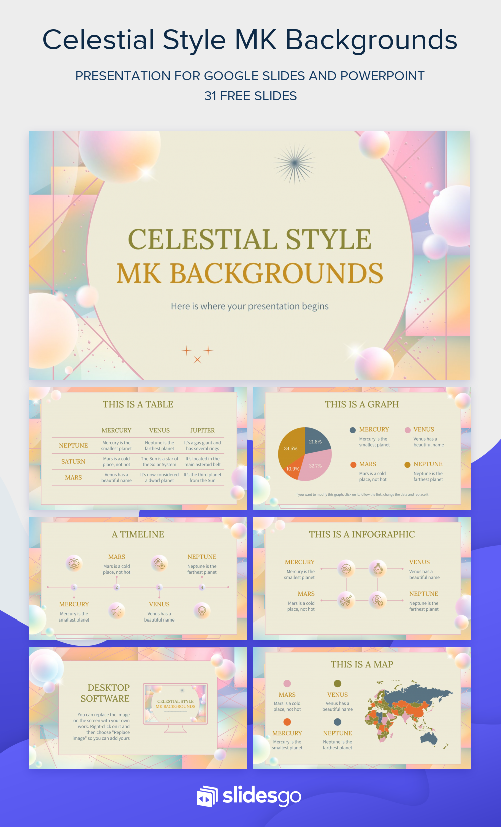 Give your meetings a divine touch with this celestial background ...