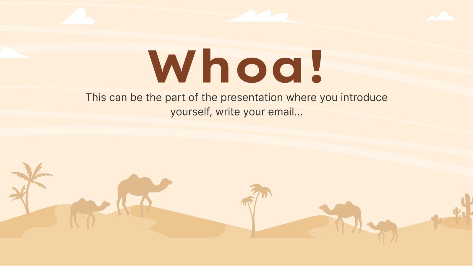 Sahara Desert Lesson for Elementary | Google Slides & PPT