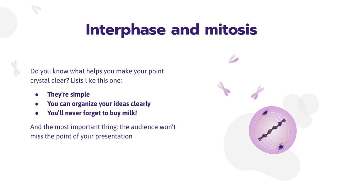 Biology Subject for Middle School: Cell Cycle and Mitosis