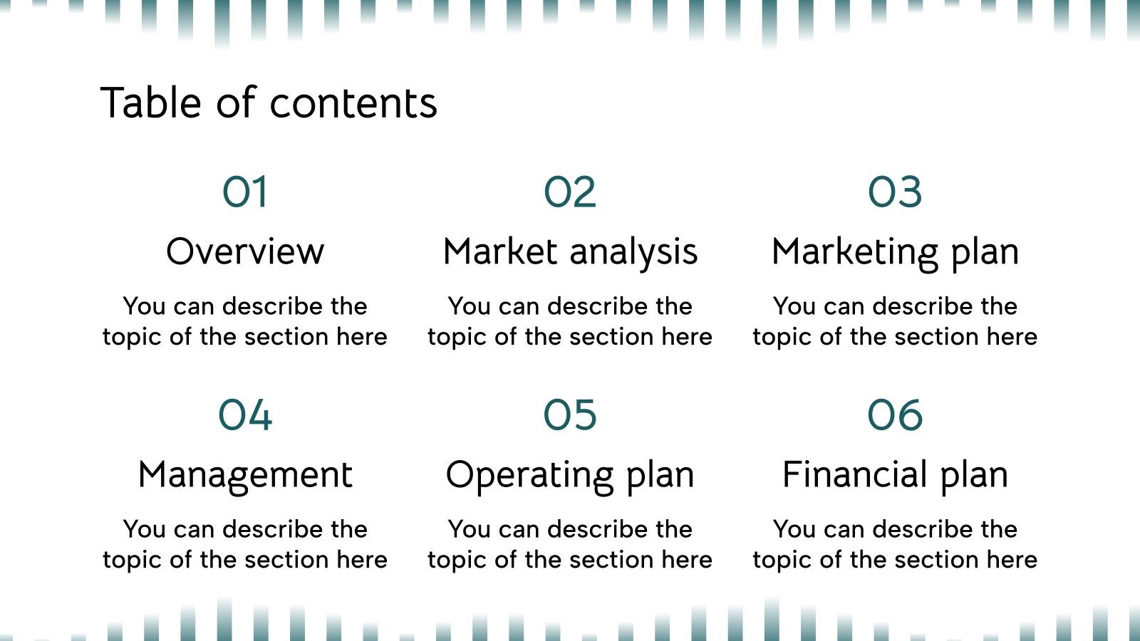 Dreams in the Theater Business Plan | Google Slides & PPT