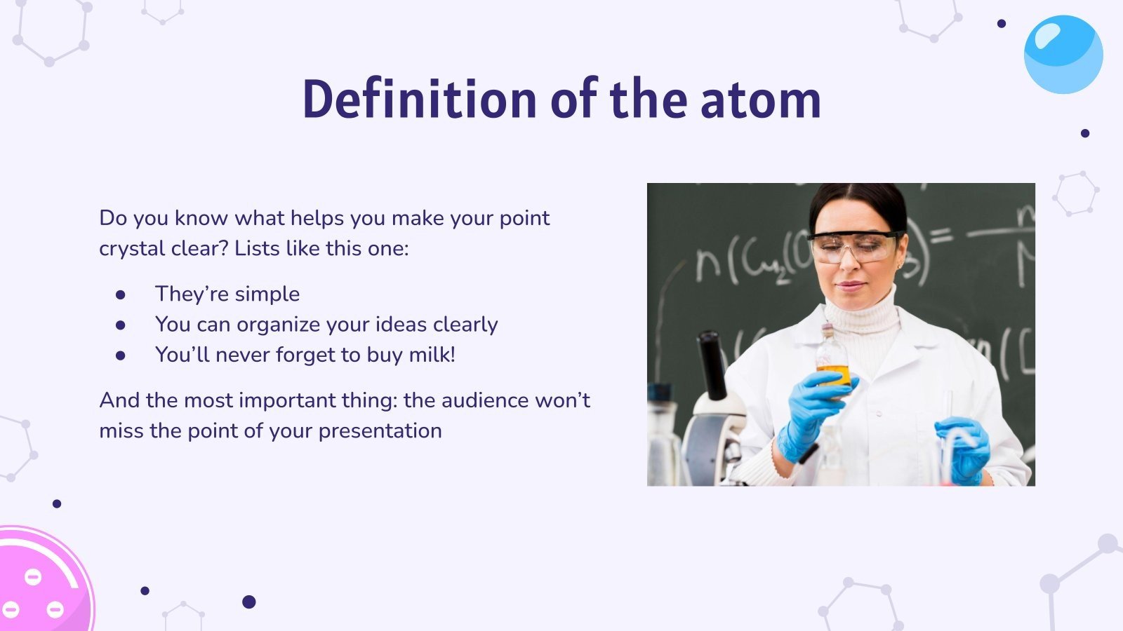 Science Subject for High School: Atomic Model