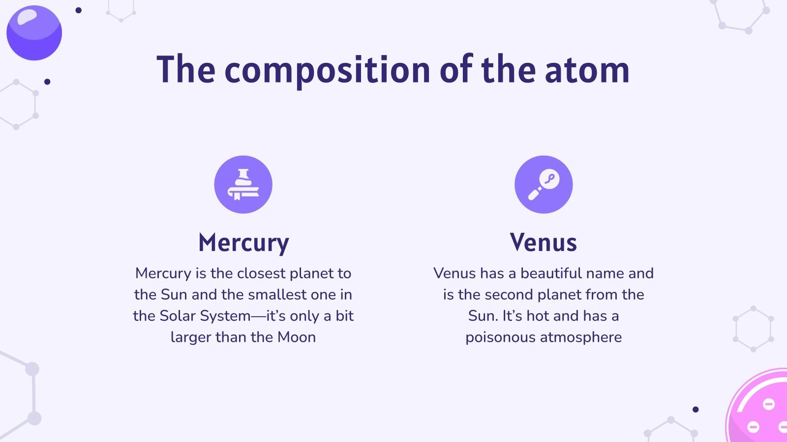 Science Subject for High School: Atomic Model