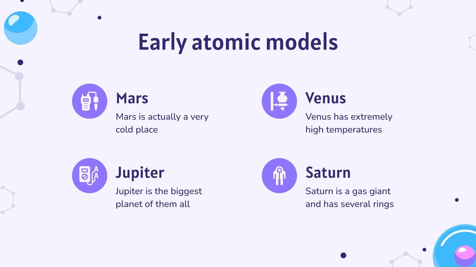 Science Subject for High School: Atomic Model
