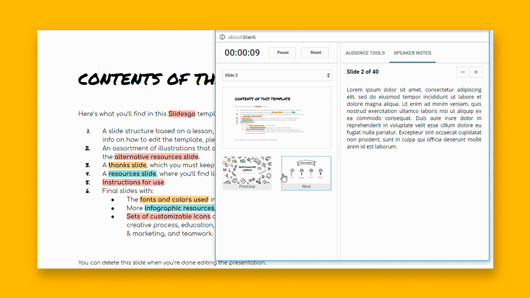 How To Add And Work With Speaker Notes In Google Slides Tutorial