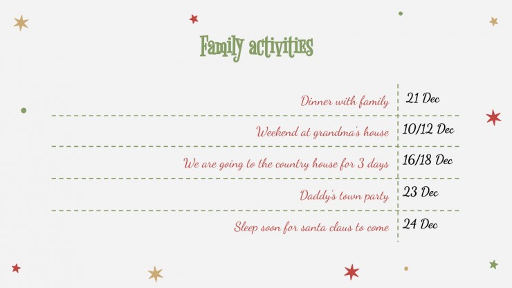 Holly Jolly presentation | Google Slides & PPT template