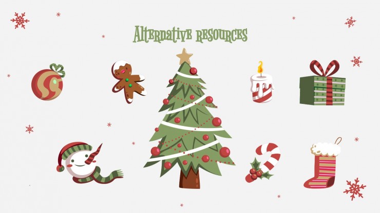 Holly Jolly presentation | Google Slides & PPT template