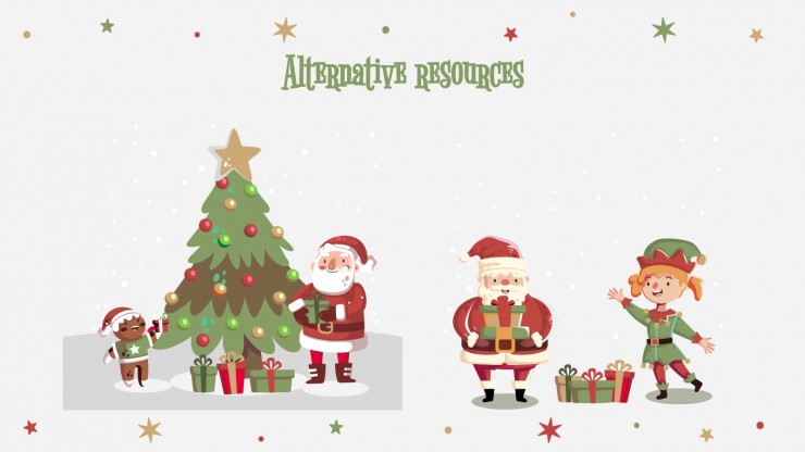 Holly Jolly presentation | Google Slides & PPT template