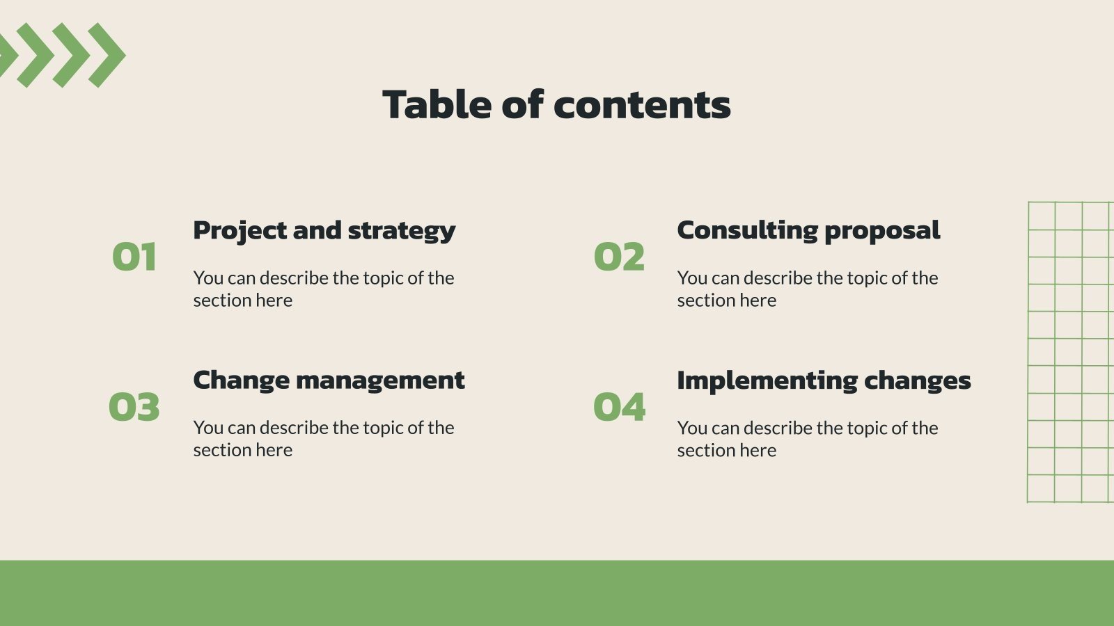 Professional Fees Consulting | Google Slides & PowerPoint