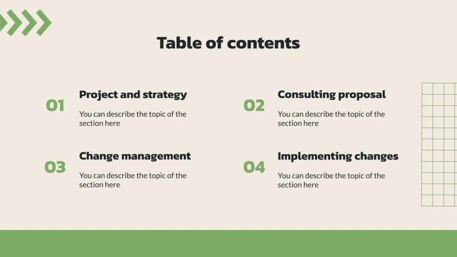 Professional Fees Consulting | Google Slides & PowerPoint