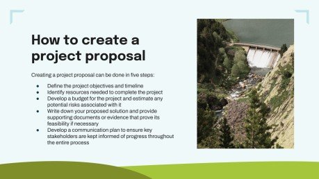 Hydroelectric Power Plant Project Proposal