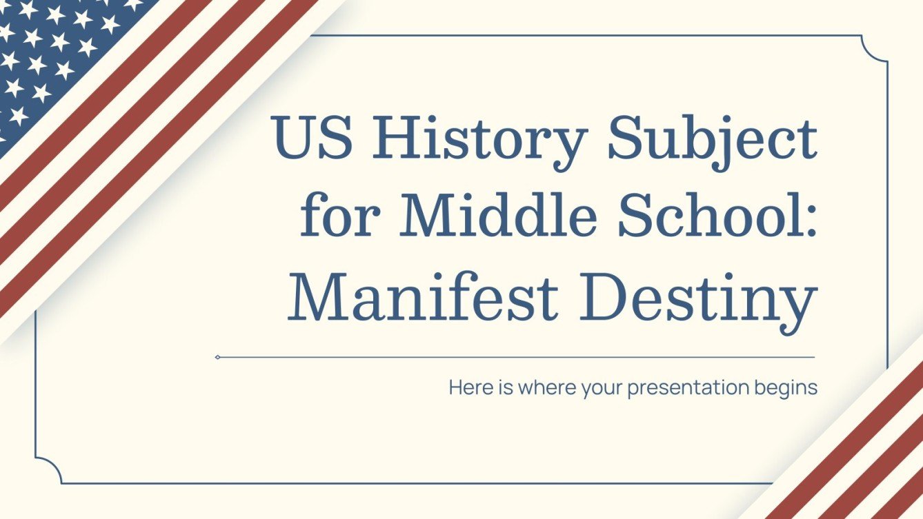 US History: Manifest Destiny | Google Slides & PowerPoint