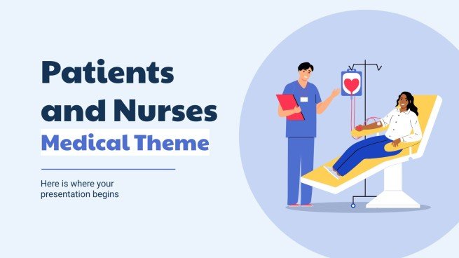 Patients and Nurses Medical Theme | Google Slides & PPT