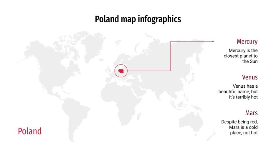 Poland Map Infographics | Google Slides & PPT template