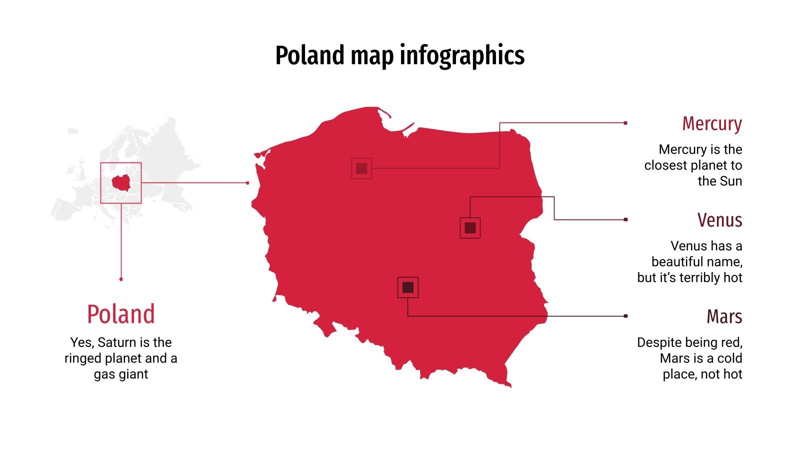 Poland Map Infographics | Google Slides & PPT template