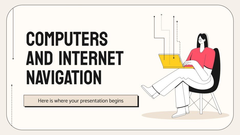 Computers and Internet Navigation | Google Slides & PPT