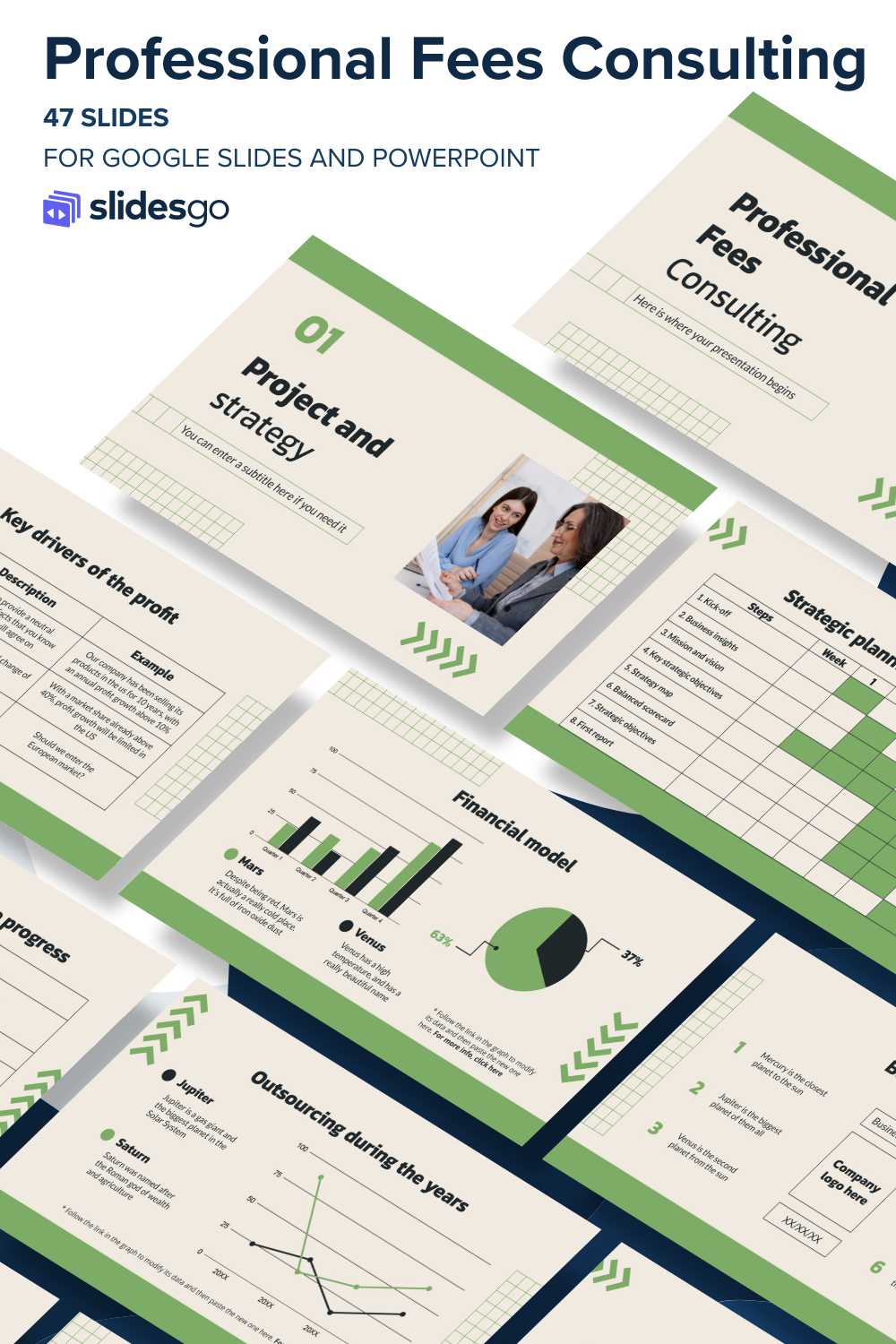 Professional Fees Consulting | Google Slides & PowerPoint