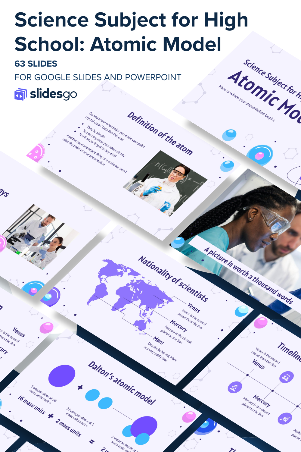 Science Subject for High School: Atomic Model