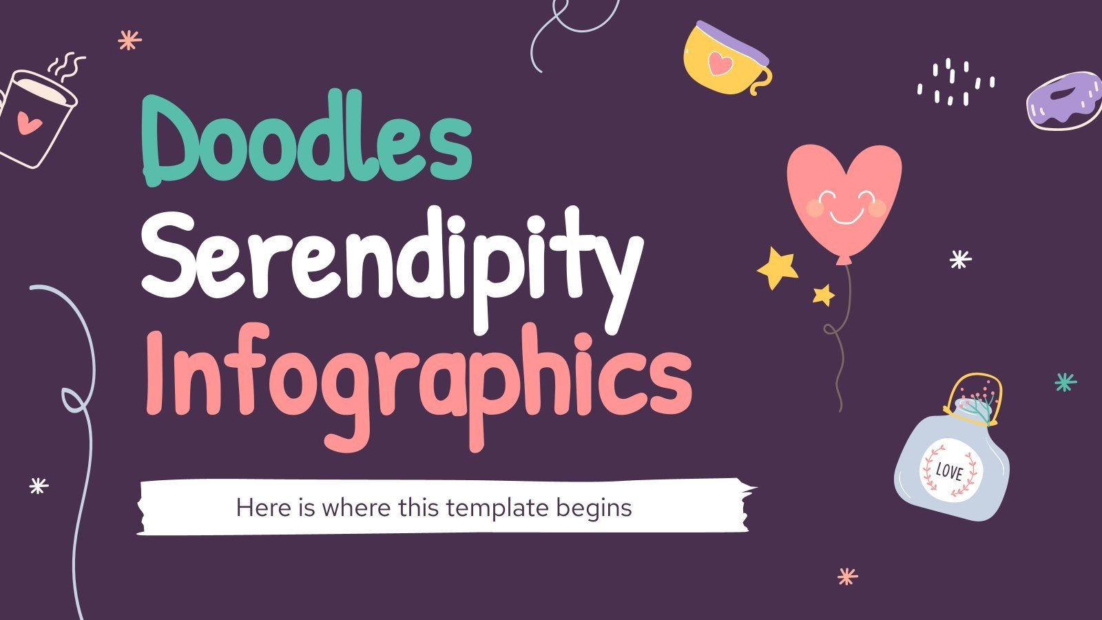 Infographies : Sérendipité et doodles | Google Slides et PPT