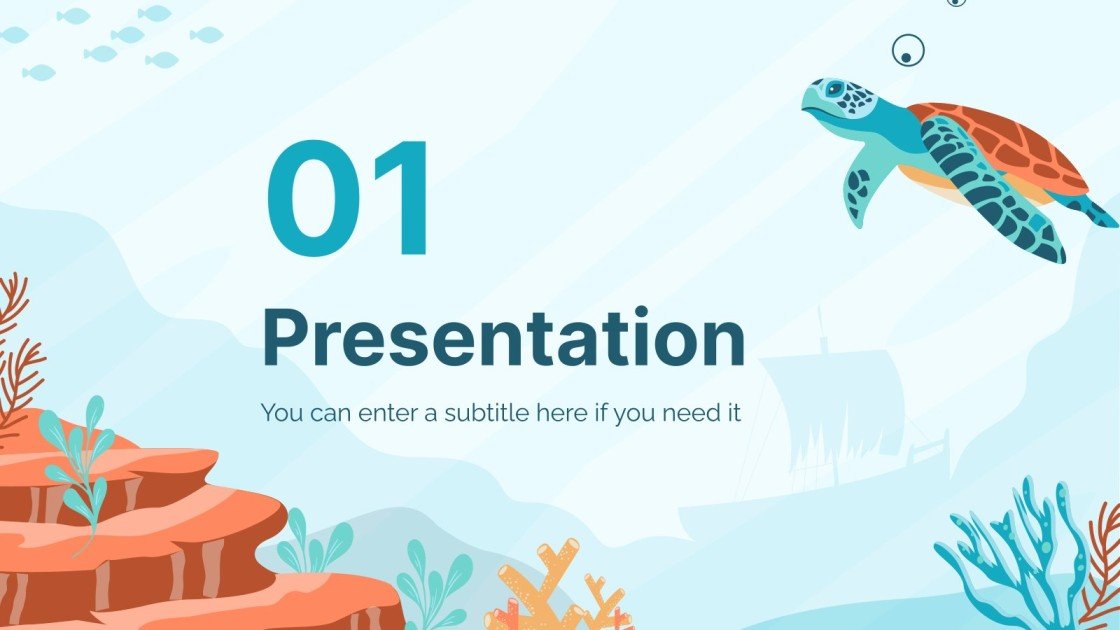 Sea Life Lesson for Middle School | Google Slides & PPT