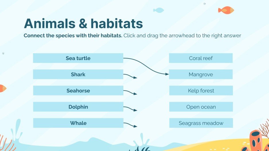 Sea Life Lesson for Middle School | Google Slides & PPT
