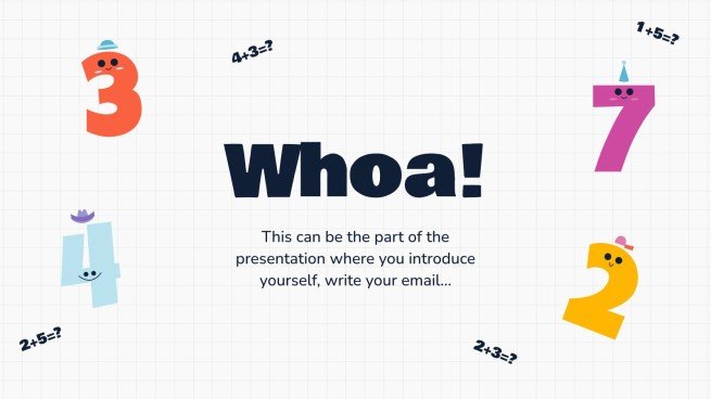 Numbers Lesson for Pre-K | Google Slides & PowerPoint