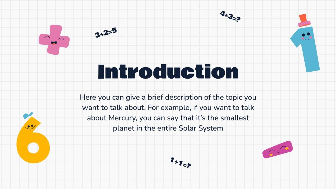 Numbers Lesson for Pre-K | Google Slides & PowerPoint