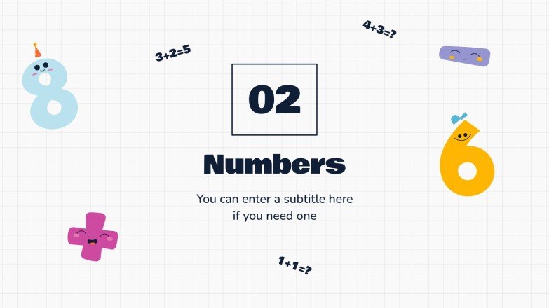 Numbers Lesson for Pre-K | Google Slides & PowerPoint