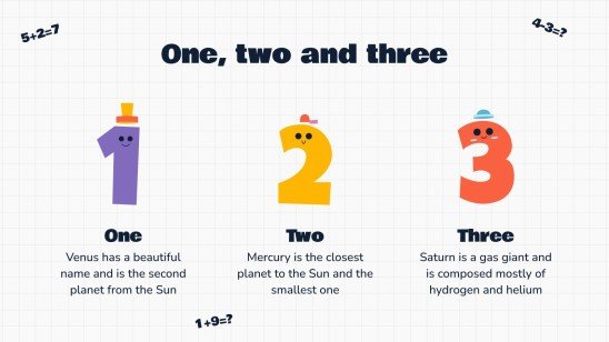 Numbers Lesson for Pre-K | Google Slides & PowerPoint