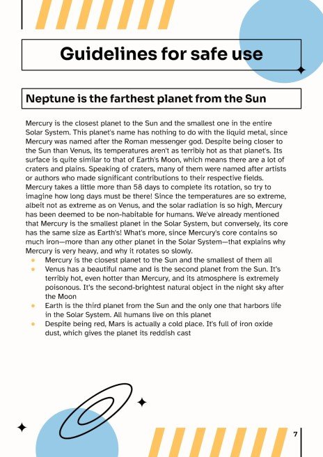 User Guide | Google Slides theme & PowerPoint template