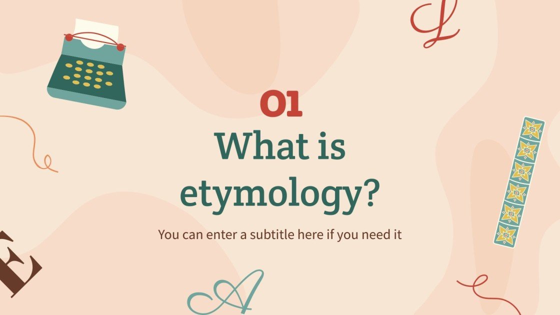 B.A. Classical Philology: Etymology | Google Slides & PPT