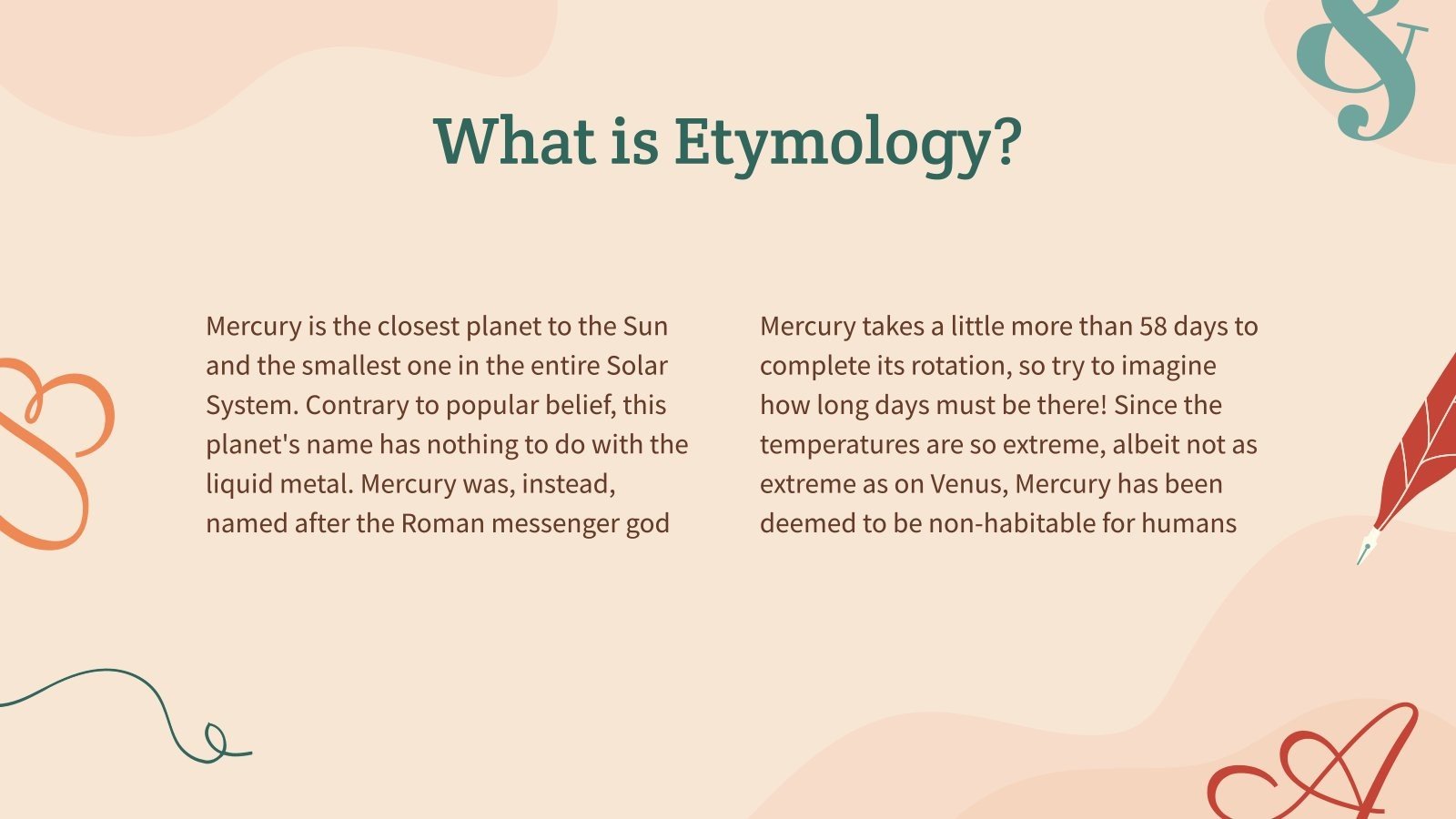 B.A. Classical Philology: Etymology | Google Slides & PPT