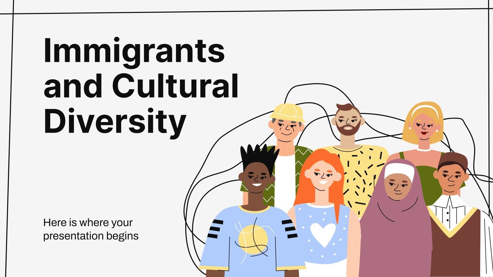 Imigrantes e diversidade cultural | Google Slides e PPT