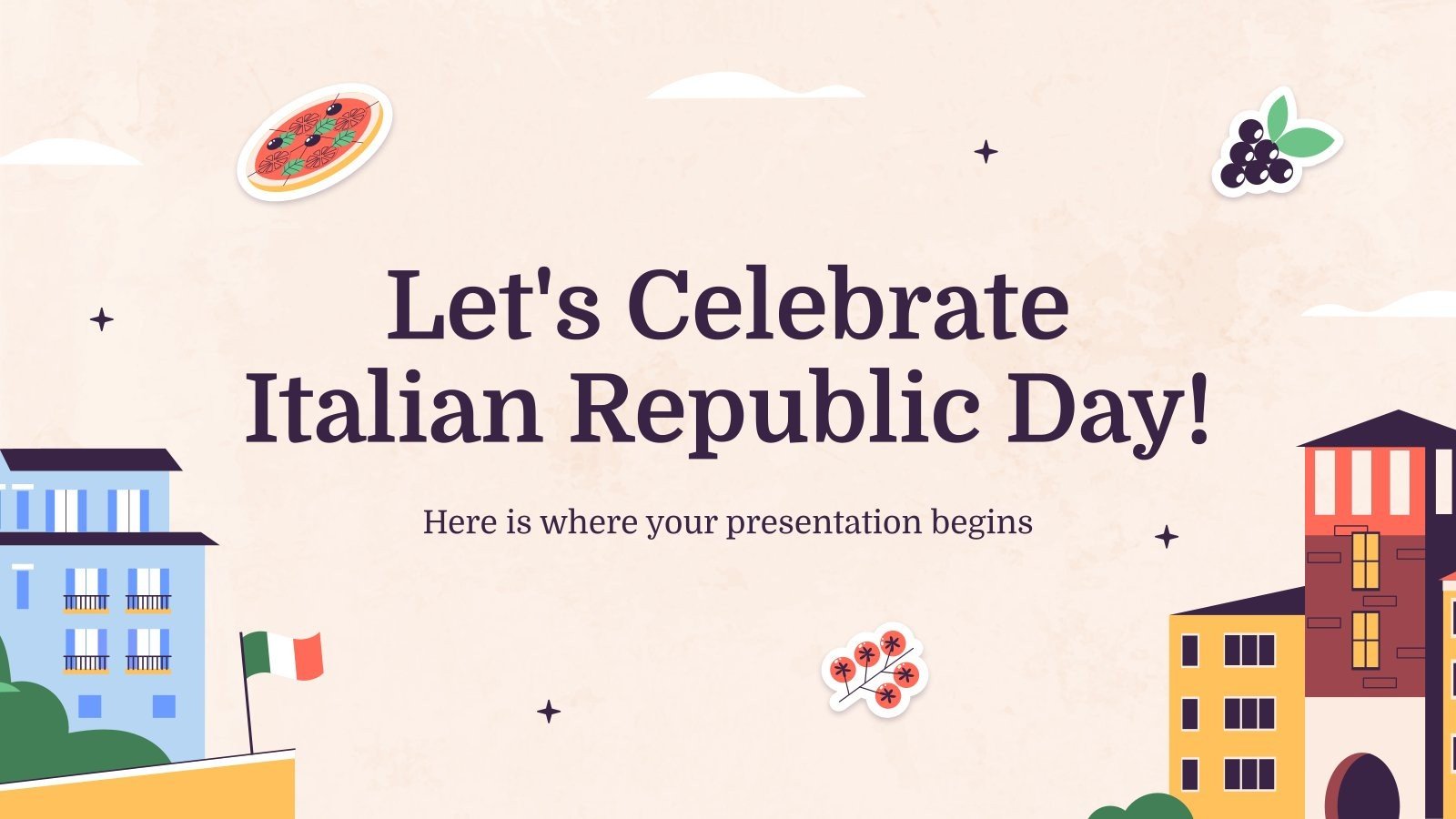 Plantillas gratis de Google Slides y PPT sobre Italia