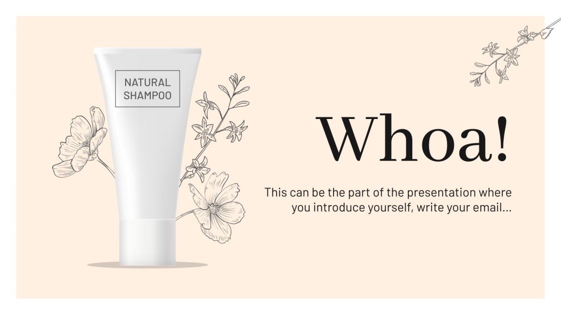 Benefits of Natural Shampoo | Google Slides & PowerPoint