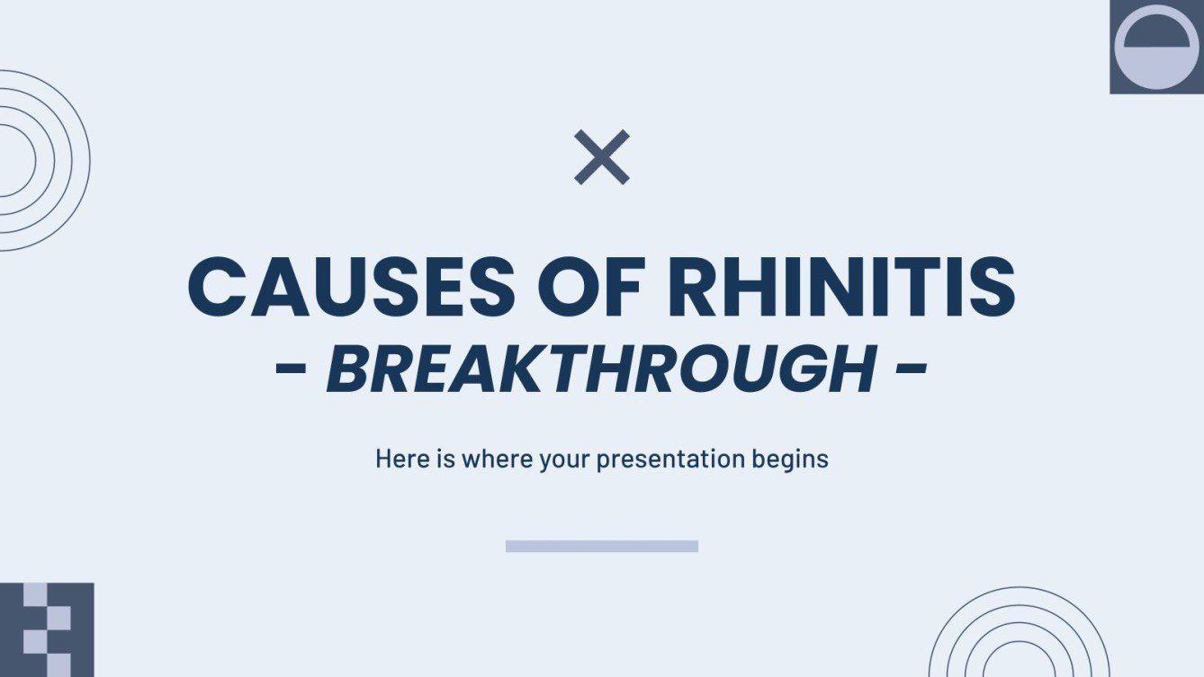 Causes of Rhinitis Breakthrough | Google Slides & PPT