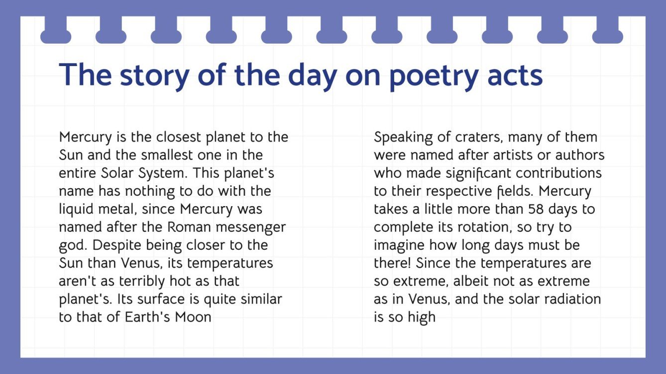 Activities to Celebrate Random Acts of Poetry Day