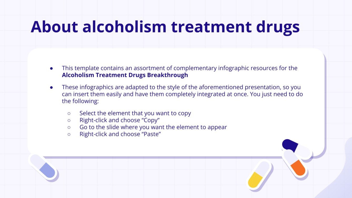 Alcoholism Treatment Drugs Breakthrough Infographics