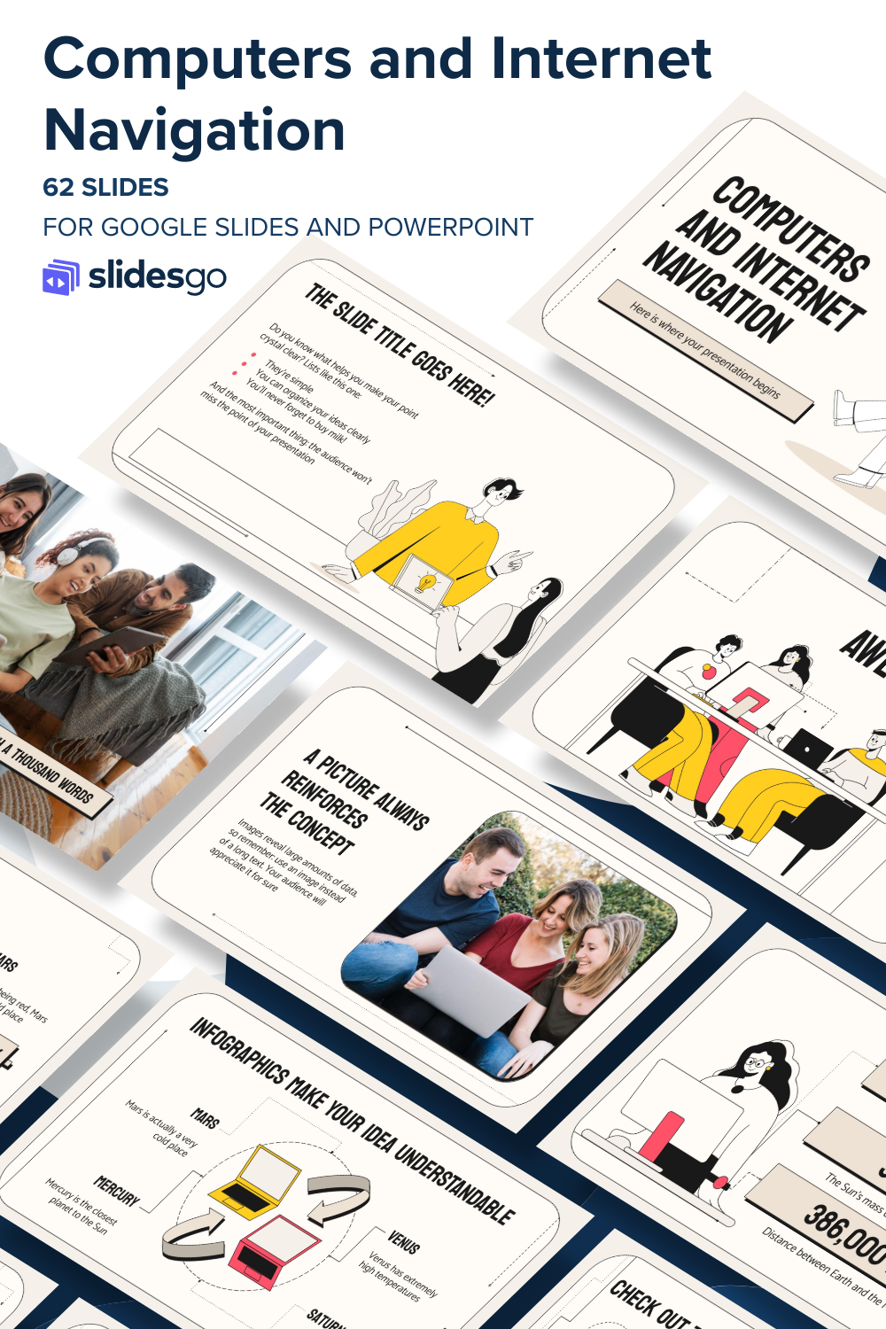 Computers and Internet Navigation | Google Slides & PPT