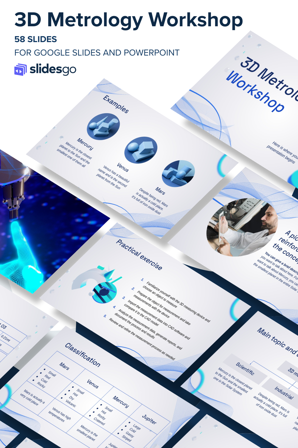 3D Metrology Workshop | Google Slides & PowerPoint