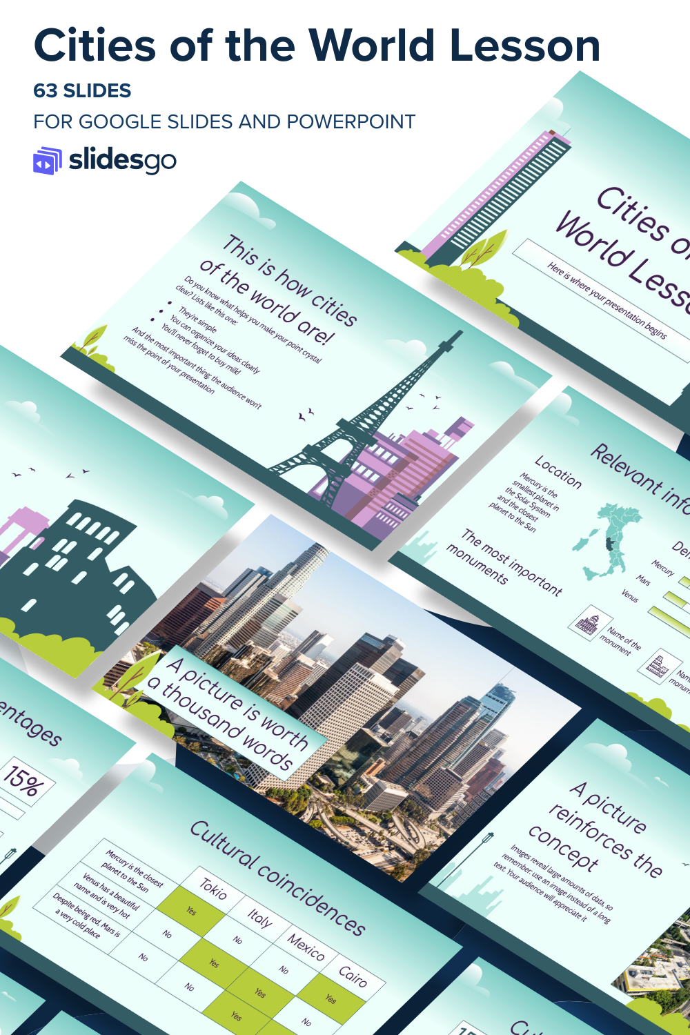 Cities of the World Lesson | Google Slides & PowerPoint