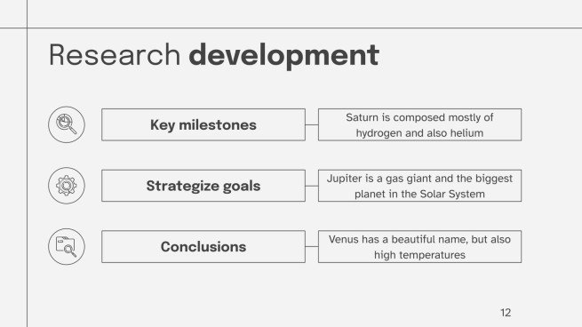 Formal Research Work for High School | Google Slides & PPT