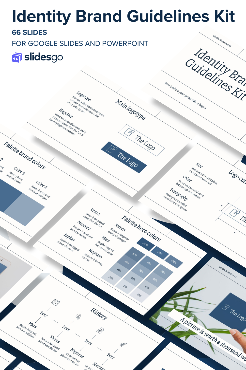 Identity Brand Guidelines Kit | Google Slides & PowerPoint