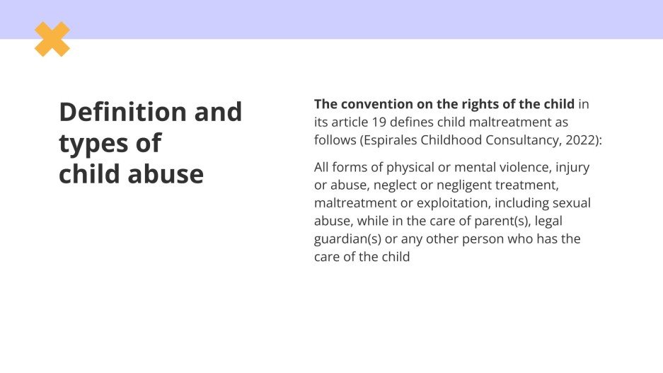 Action and Prevention of Child Abuse | Google Slides & PPT