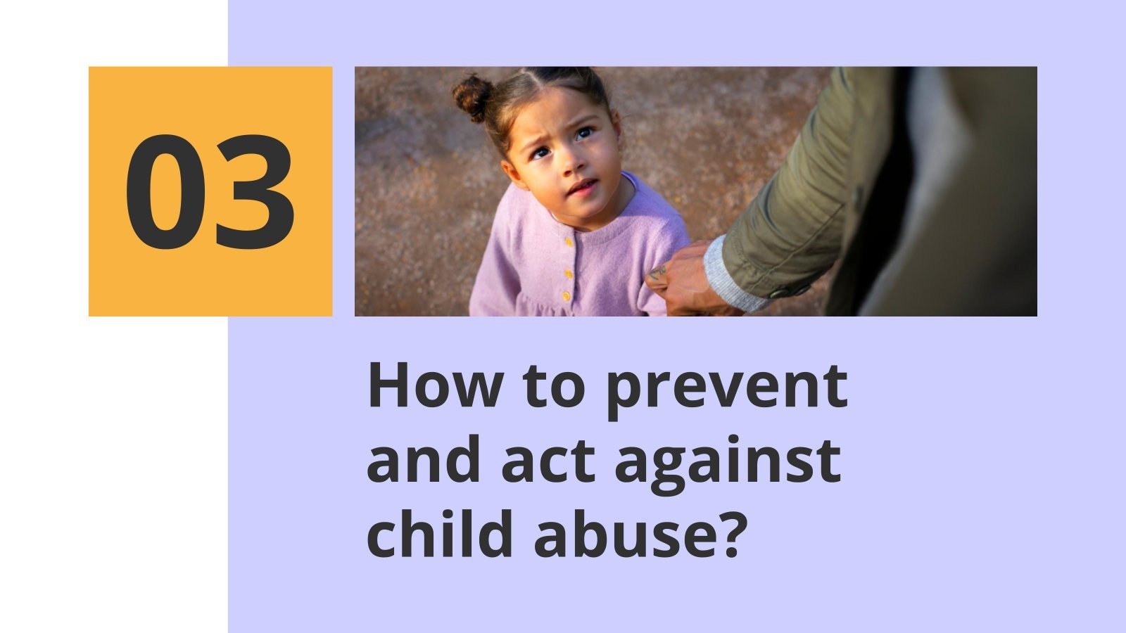 Action and Prevention of Child Abuse | Google Slides & PPT