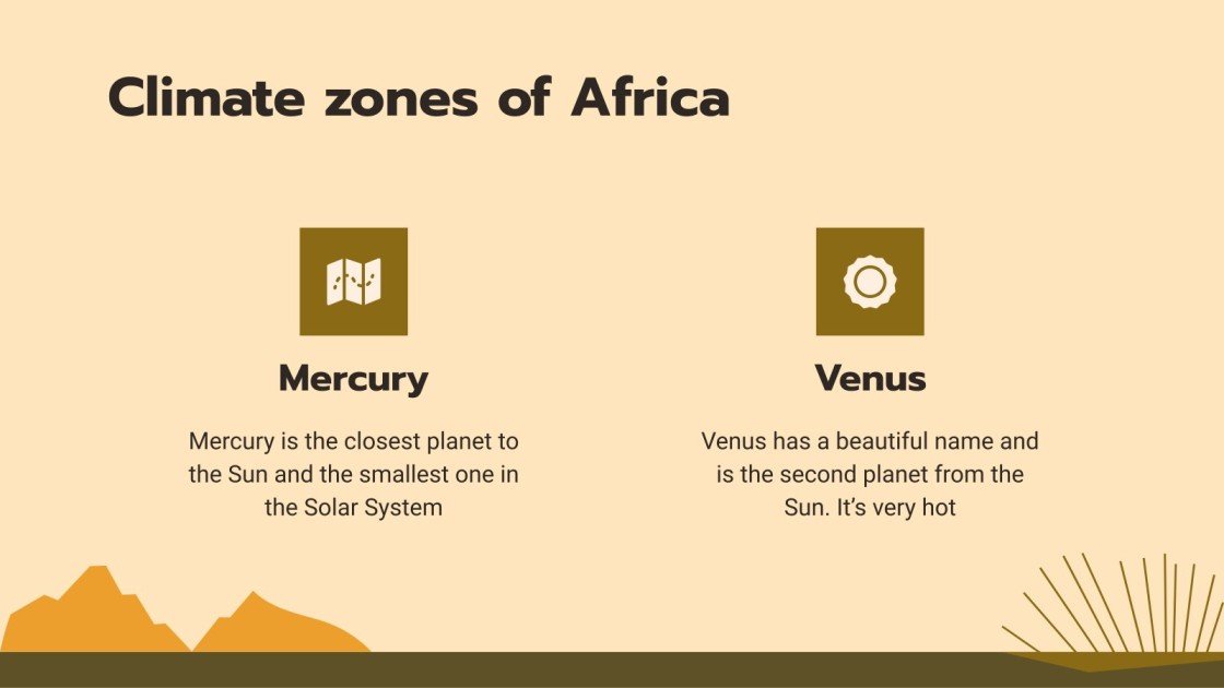 Geography Lesson for Middle School: Africa | Google Slides