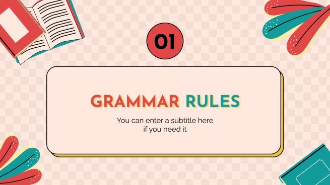 Language Arts for High School: Grammar | Google Slides & PPT