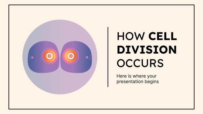 How Cell Division Occurs | Google Slides & PowerPoint